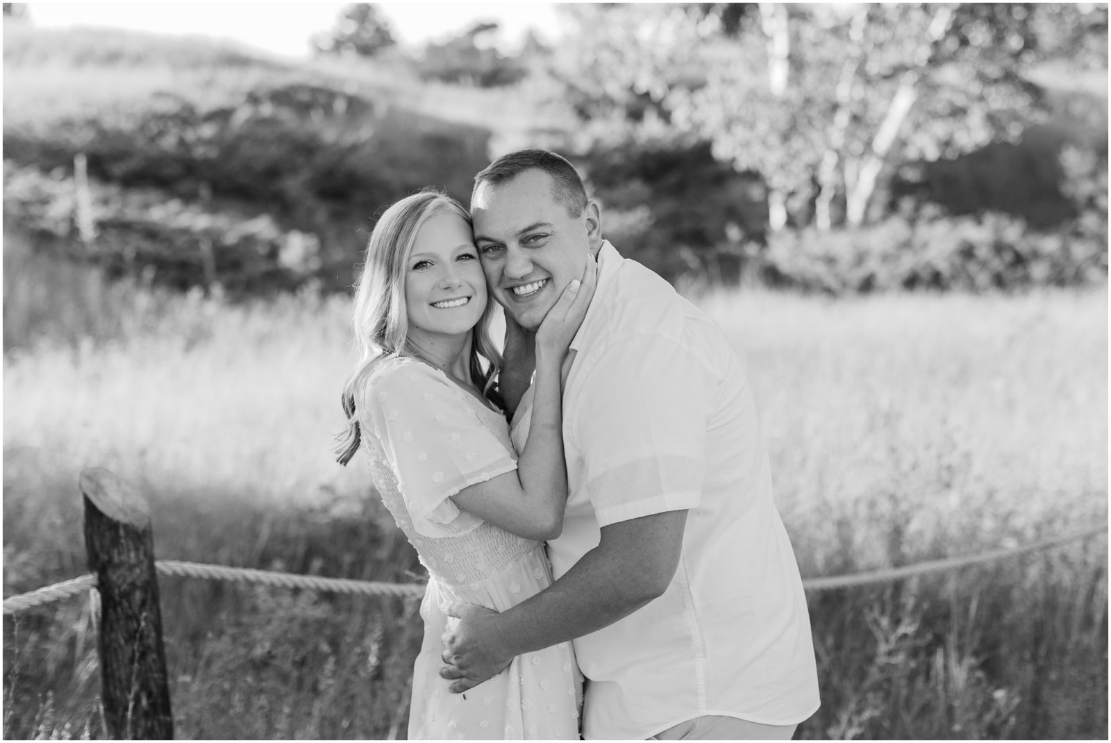 Marcus & Jessica | A Beach Engagement Session at Kohler-Andrae State ...